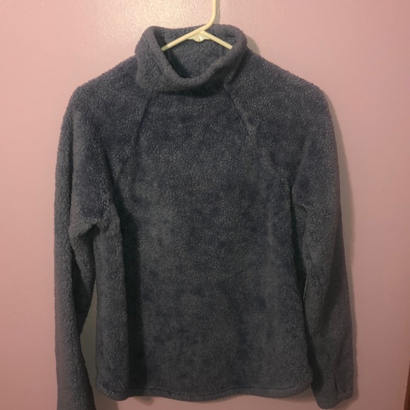 JoyLab | Sweaters | Joy Lab Blue Plush Fleece Pullover Sweater | Poshmark